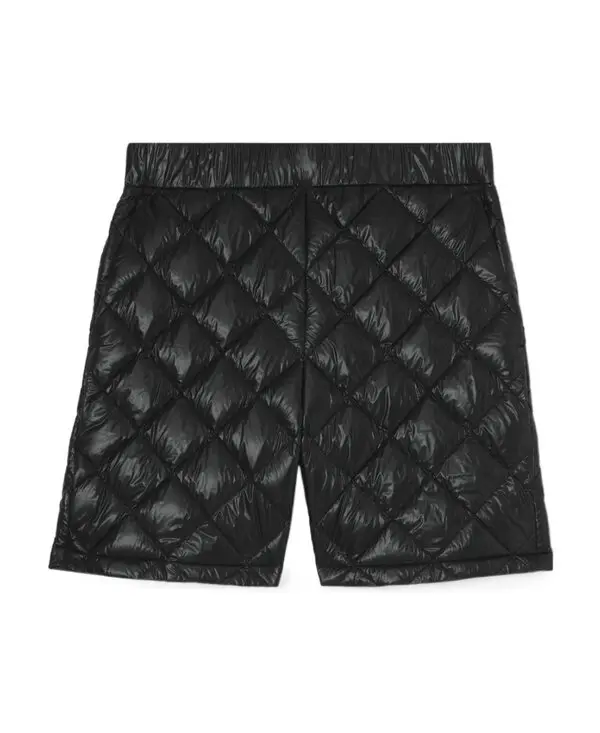 Burberry Diamond Quilted Shorts With Drawstring Waist