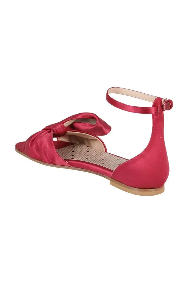 Red Valentino Valentino Bow Detailed Ankle Strap Sandals