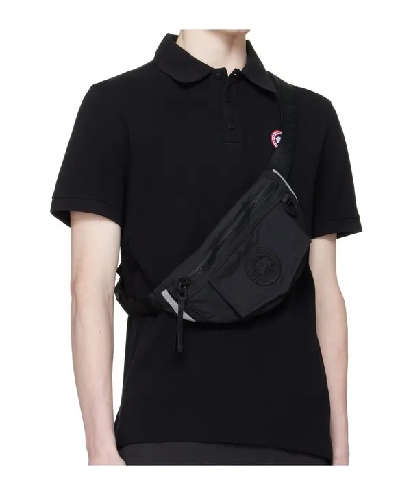 Canada Goose Short-sleeved Polo Shirt - Black