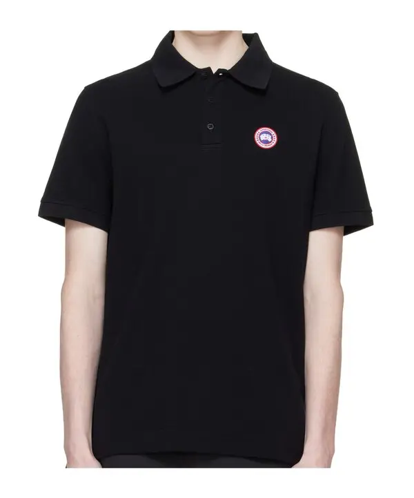 Canada Goose Short-sleeved Polo Shirt - Black