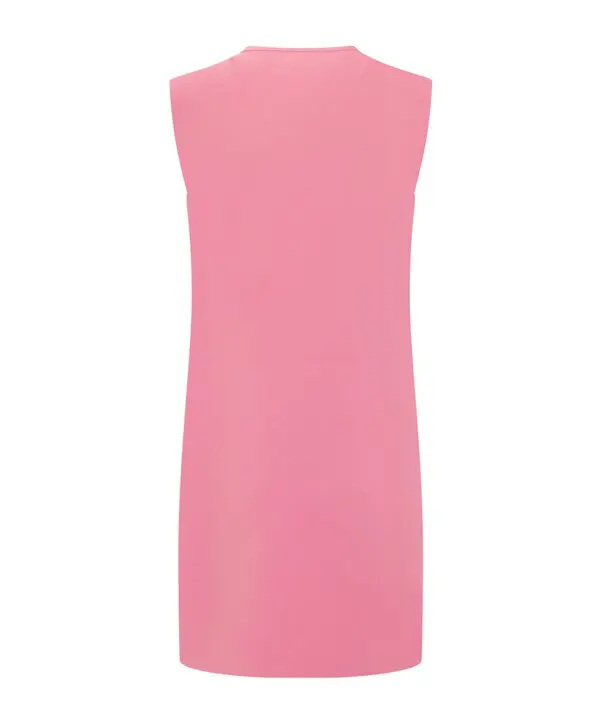 JIL SANDER Sleeveless Crewneck Shift Dress - Pink