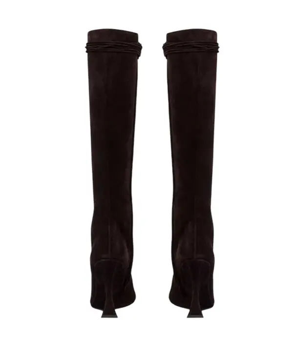 Paris Texas Nina Lace-up Boots - Black
