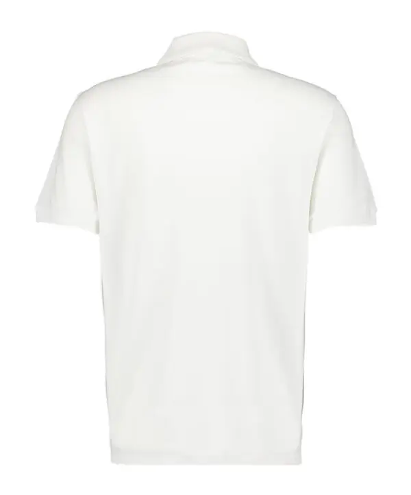 Alexander McQueen Logo Embroidered Polo Shirt