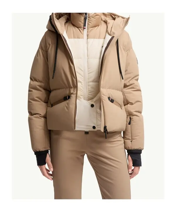 Moncler Allesaz Ski Down Jacket - Beige