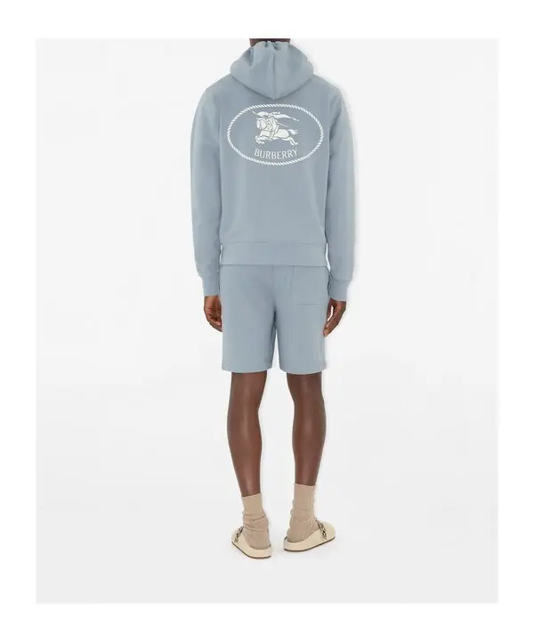 Burberry Logo Printed Bermuda Shorts