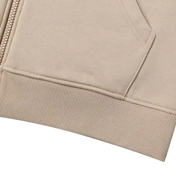 Burberry Cotton Blend Zip Hoodie With Drawstring Hood - No