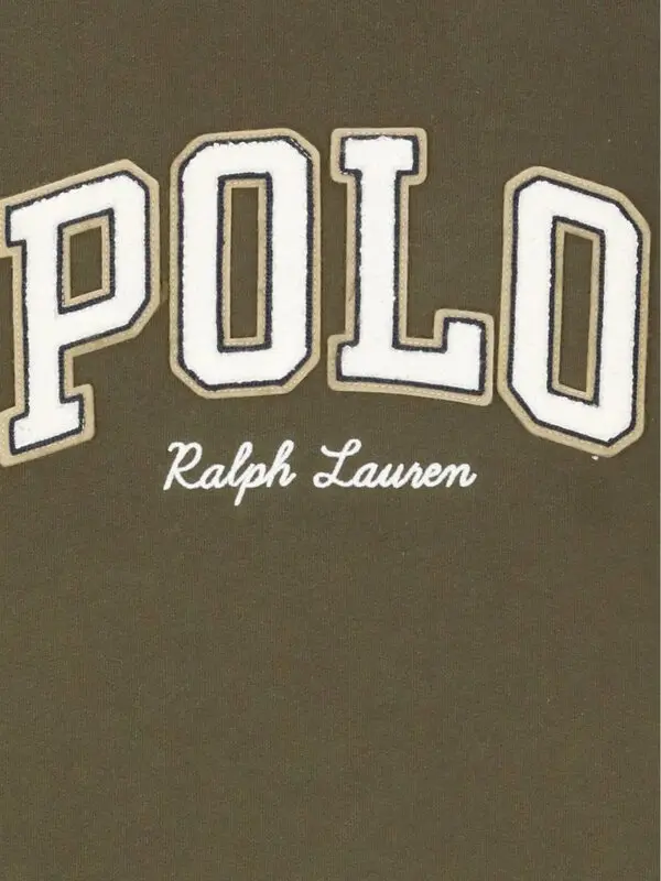 Polo Ralph Lauren Logo-embroidered Crew-neck Sweatshirt - Brown