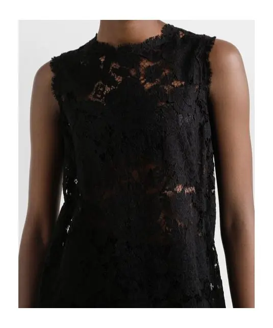 Dolce & Gabbana Lace Detailed Mini Dress