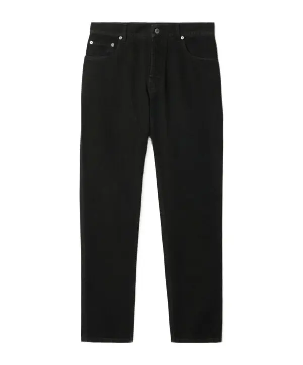 Burberry Logo Patch Tapered-leg Jeans