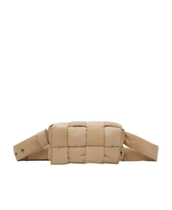 Bottega Veneta Cassette Padded Waist Pack - Nude