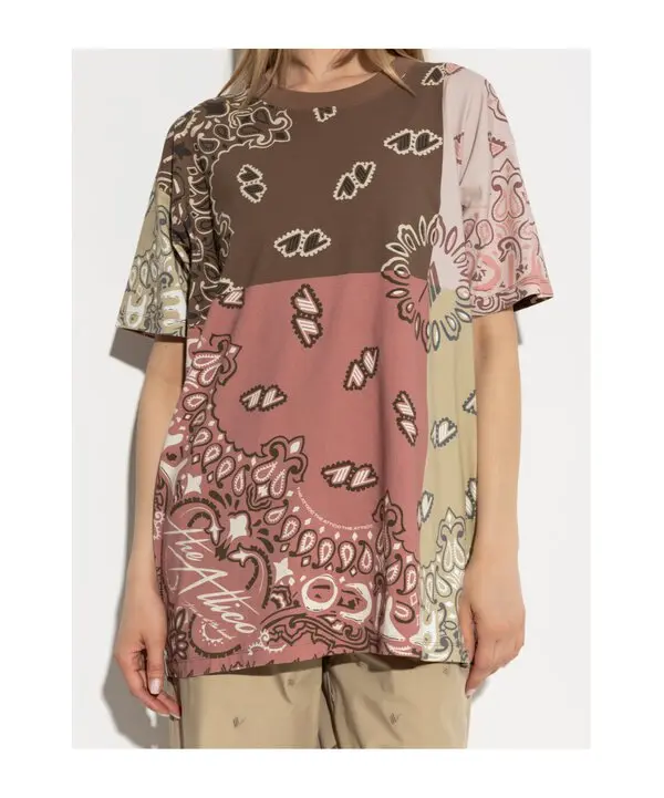 Attico Bandana Printed T-shirt