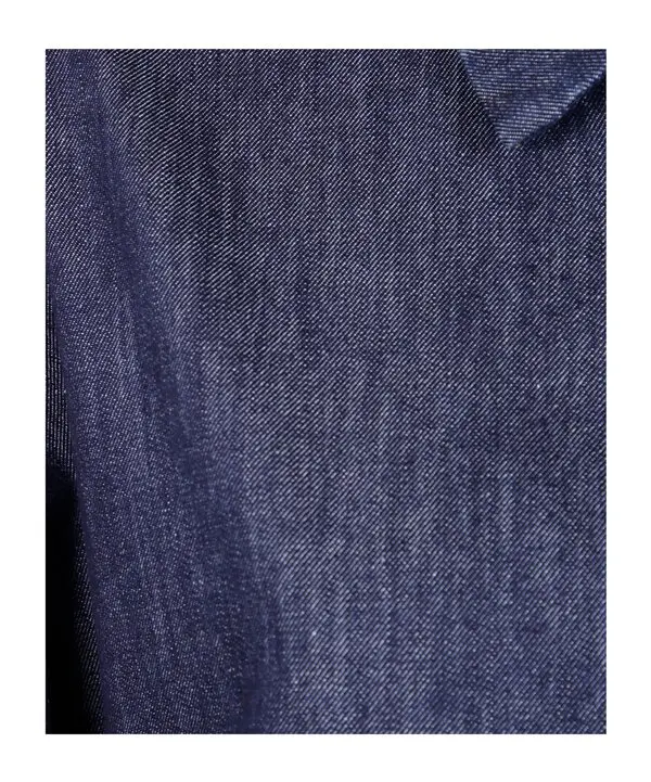 Dries Van Noten Long-sleeved Denim Shirt - Indigo
