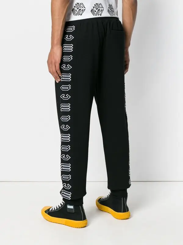 Alexander McQueen Logo Print Track Pants