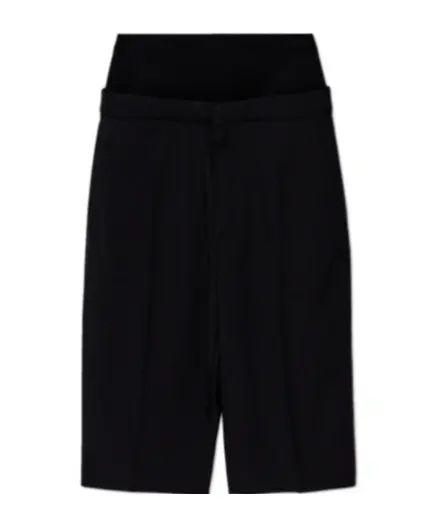 Alaïa Gabardine Bermuda Shorts - Black