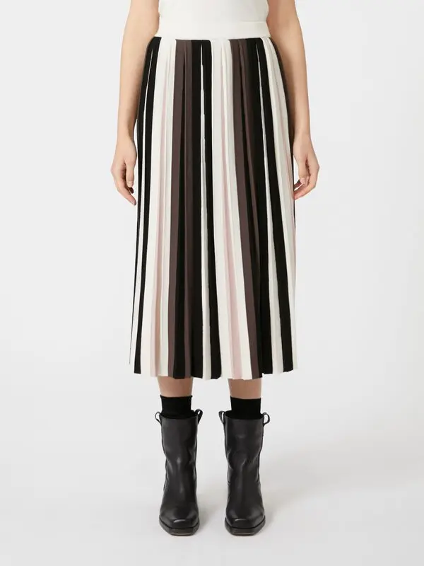 Max Mara Pleated Skirt