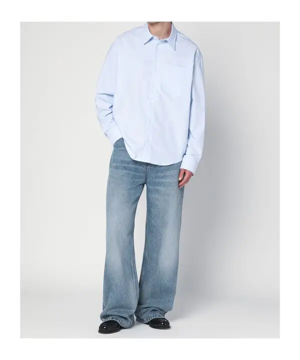 Ami De Coeur Logo Embossed Boxy Shirt