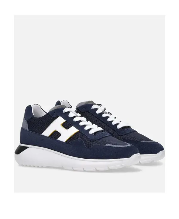 Hogan Interactive³ Lace-up Sneakers - Black