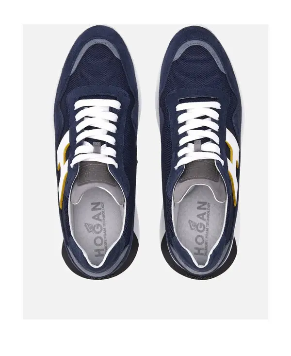 Hogan Interactive³ Lace-up Sneakers - Black