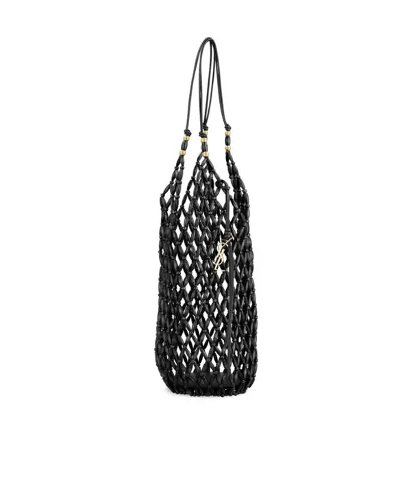 Saint Laurent Logo Plaque Shoulder Bag