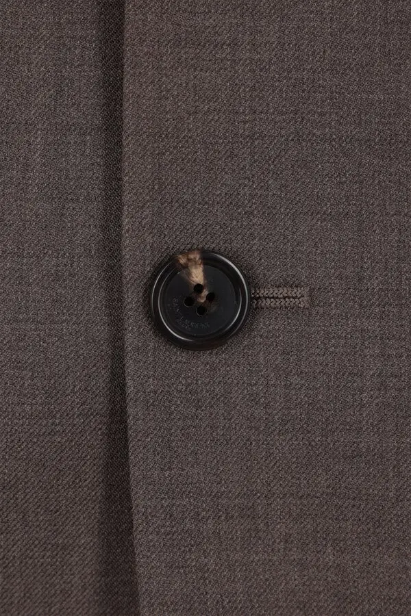 Saint Laurent Single-breasted Notched Lapel Jacket - No