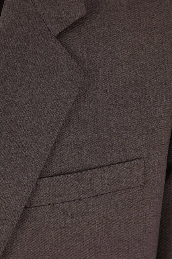 Saint Laurent Single-breasted Notched Lapel Jacket - No