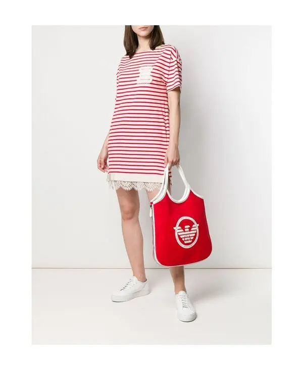 Emporio Armani Logo Tote Bag