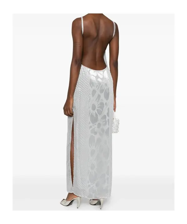 SIR. Sleeveless Square Neck Gown