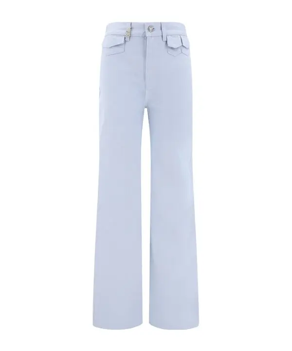 Chloé High-waisted Flared Jeans - Blue