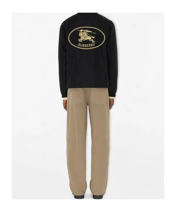 Burberry Knight Stamp Press-stud Jacket