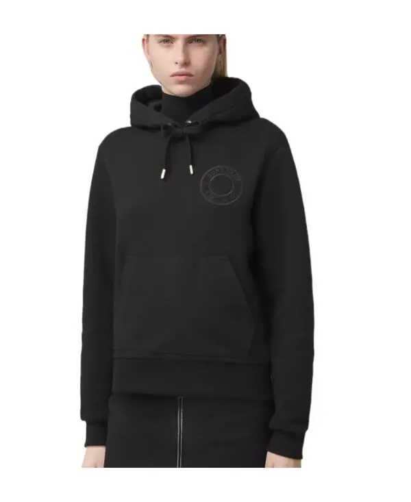 Burberry Logo Embroidered Hoodie