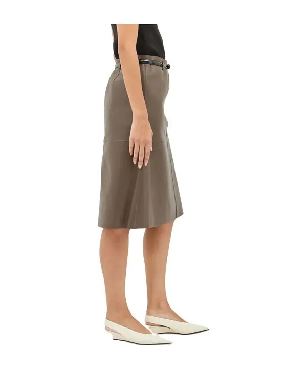TOTEME A-line Midi Skirt