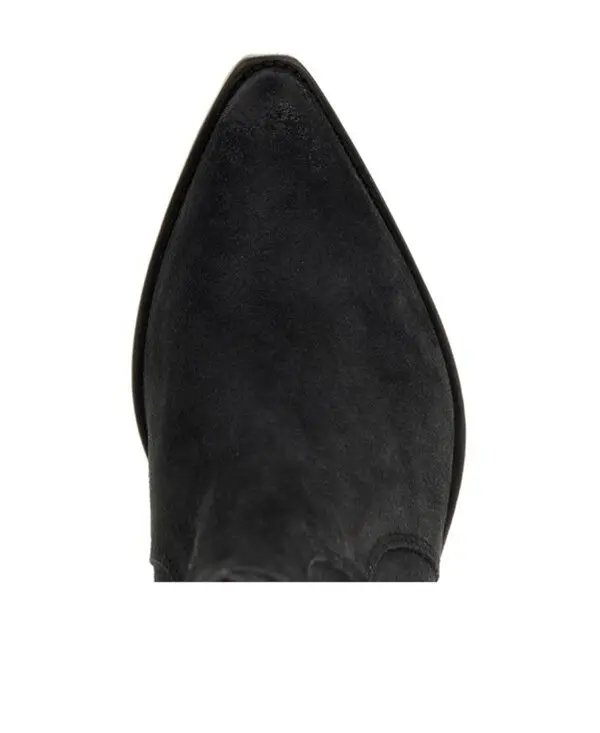 Isabel Marant Étoile Suede Ankle Boots With Thick Heel