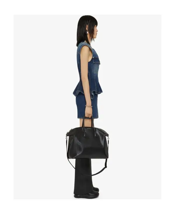 Givenchy Denim Dress With Zipper Detail