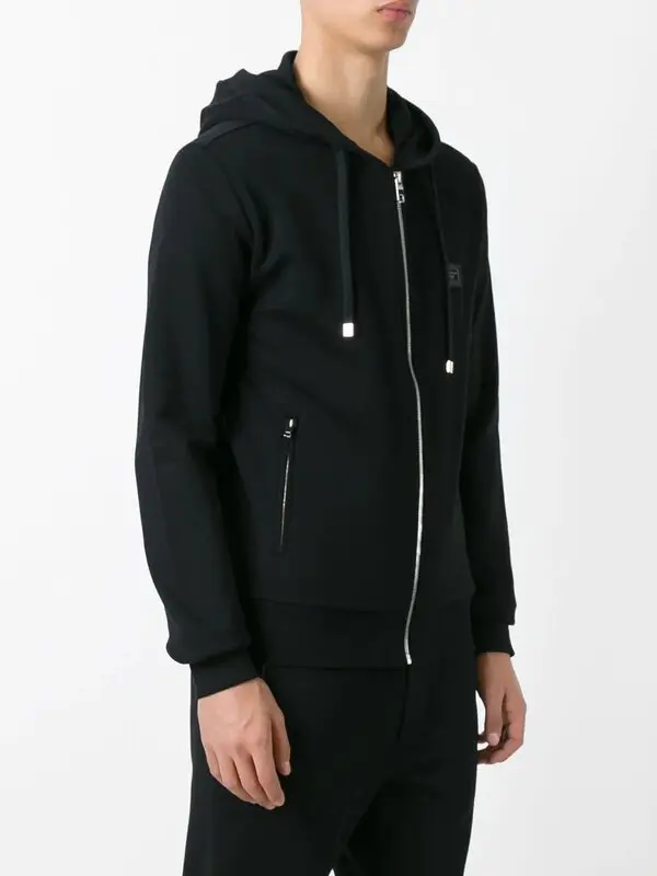 Dolce & Gabbana Logo Plaque Jersey Hoodie - No