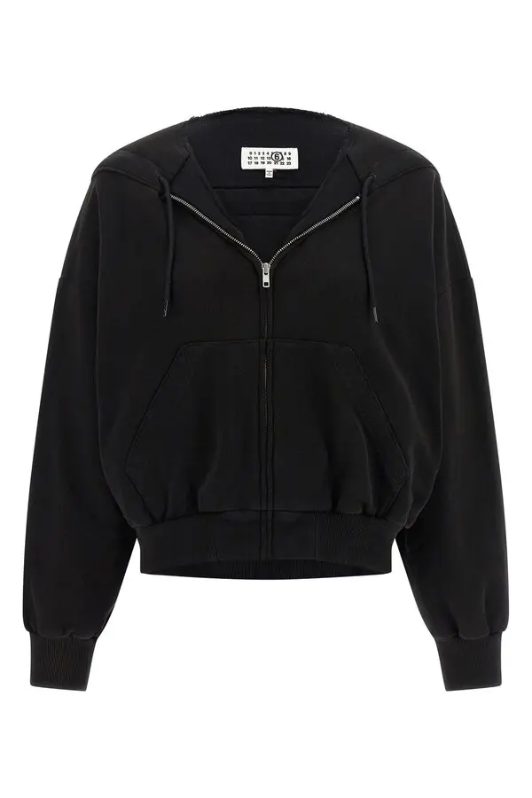 MAISON MARGIELA Drawstring Hoodie - Black