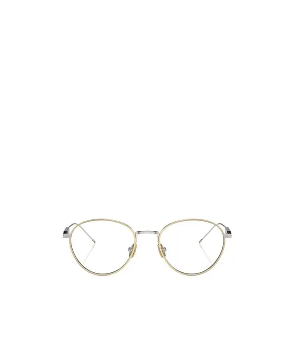 Brunello Cucinelli Oval Frame Eyeglasses - Nude