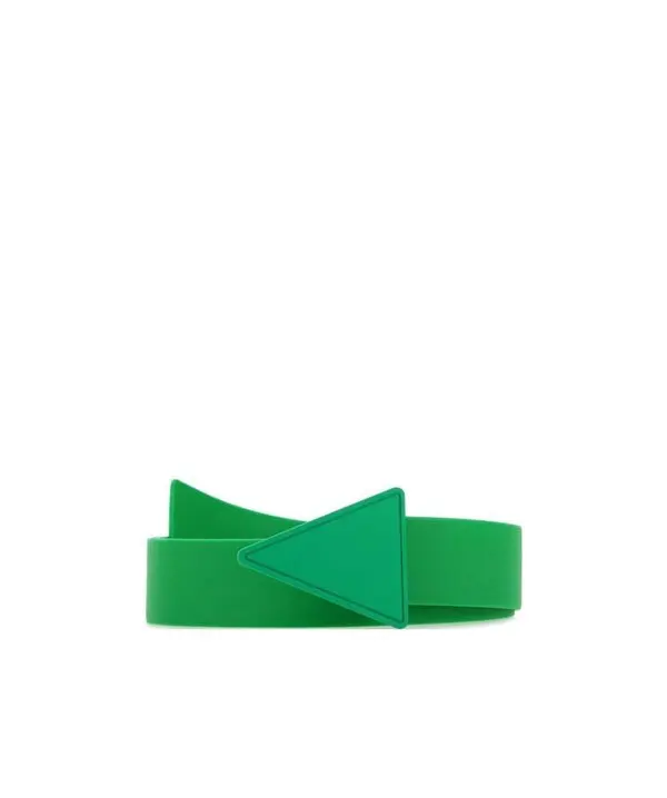 Bottega Veneta Triangle Clasp Belt - Green
