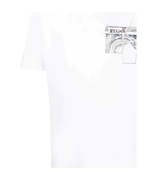 Zegna Graphic-print Short-sleeve T-shirt