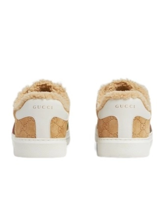 Gucci Ace Sneakers With Web Detailing
