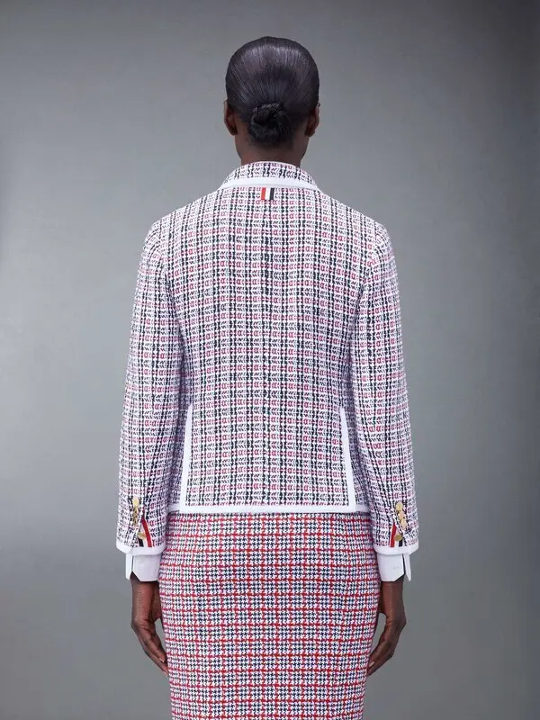 Thom Browne Checked Tweed Blazer
