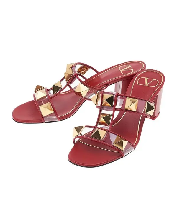 Valentino Garavani Rivet High Heel Sandals