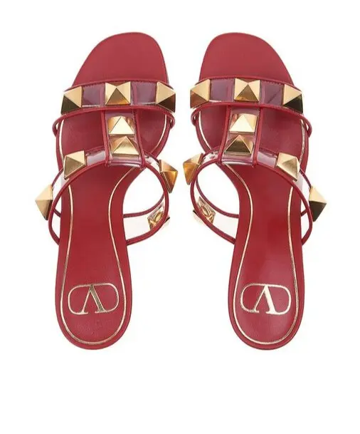 Valentino Garavani Rivet High Heel Sandals