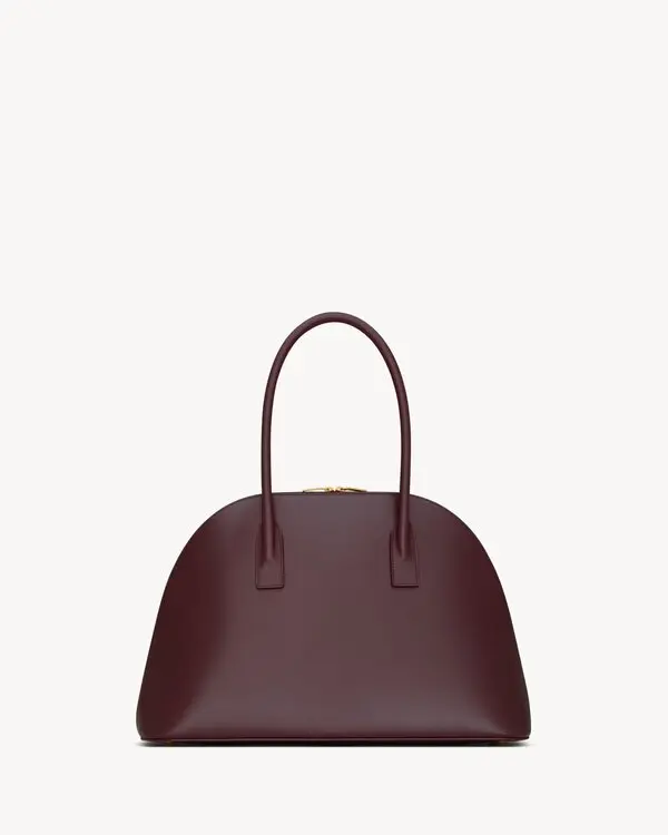 Saint Laurent Duffle Sac De Jour Souple In Leather - Red