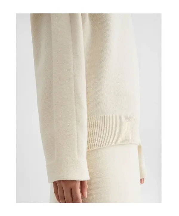 JIL SANDER High Neck Ribbed Jumper