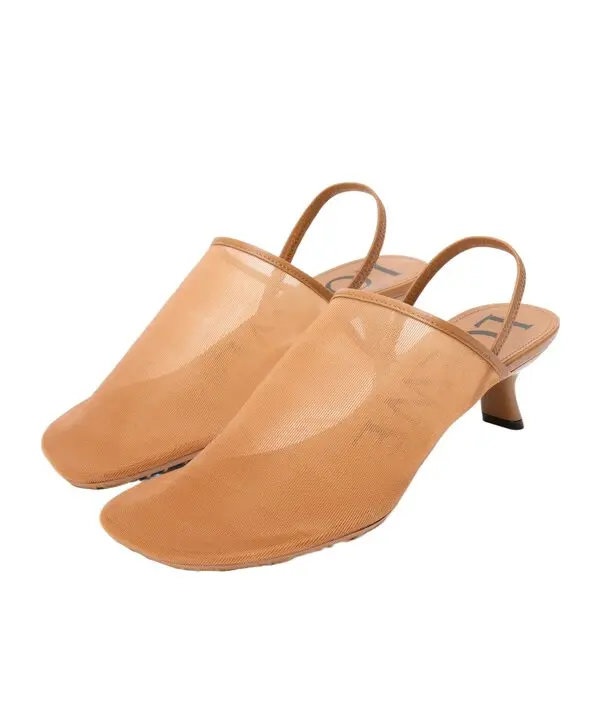 Loewe Petal Slingback Heeled Sandals