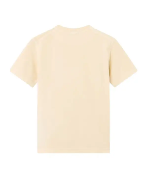 Stone Island Logo Patch Cotton T-shirt - Ivory