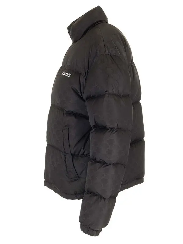 Celine Triomphe Jacquard Down Jacket