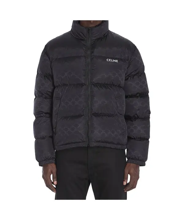 Celine Triomphe Jacquard Down Jacket
