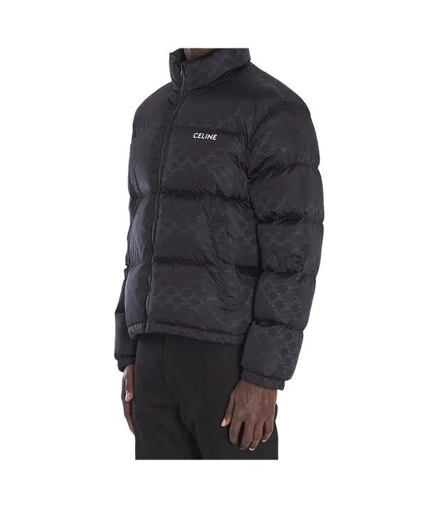 Celine Triomphe Jacquard Down Jacket
