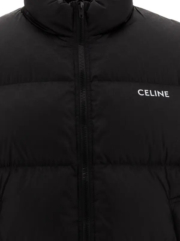 Celine Triomphe Jacquard Down Jacket